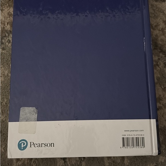 Pearson | Other | Pearson Chemistry Textbook With Blue And Purple ...